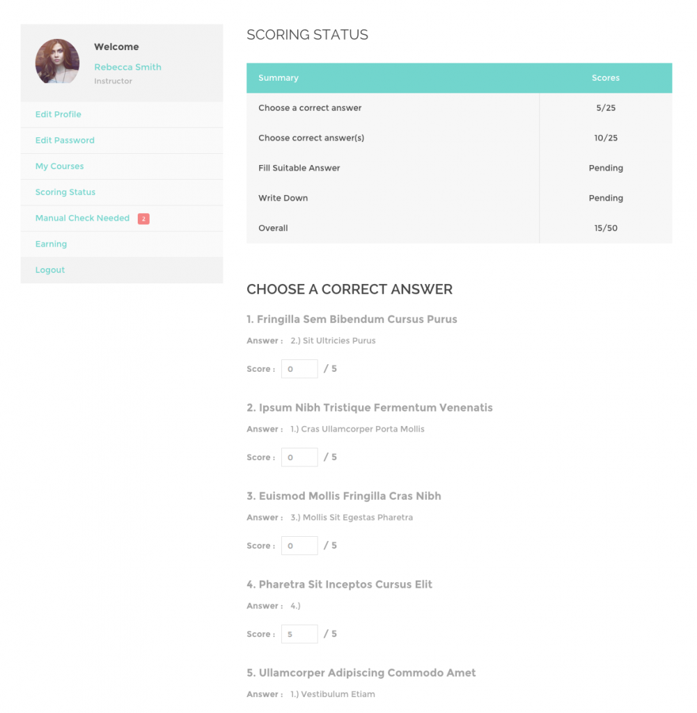 PharmStudy » Instructor Backend